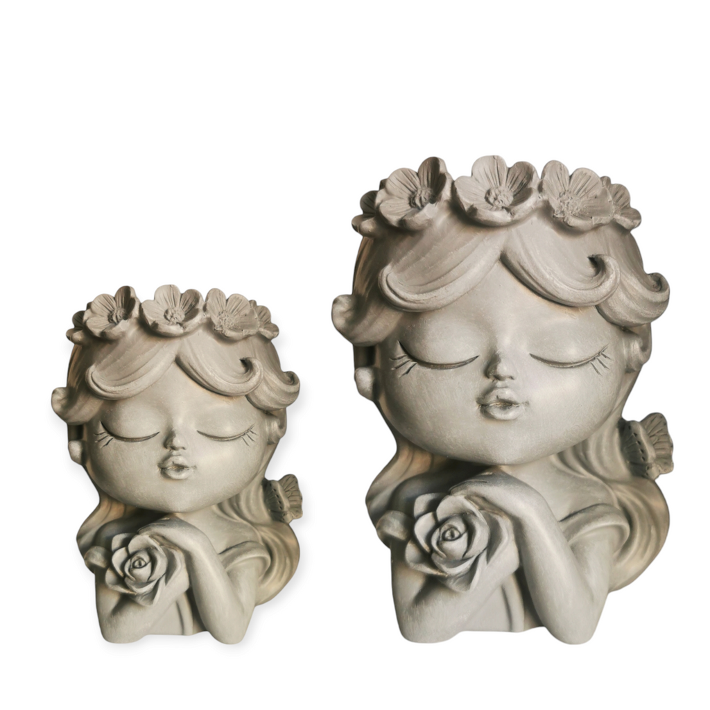 Oferta 2 matrite fetita Floare 11 cm H + 15 cm H – Matrite Silicon