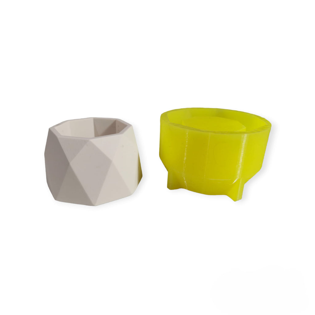 Matrita Recipient lumanari geometric – Matrite Silicon