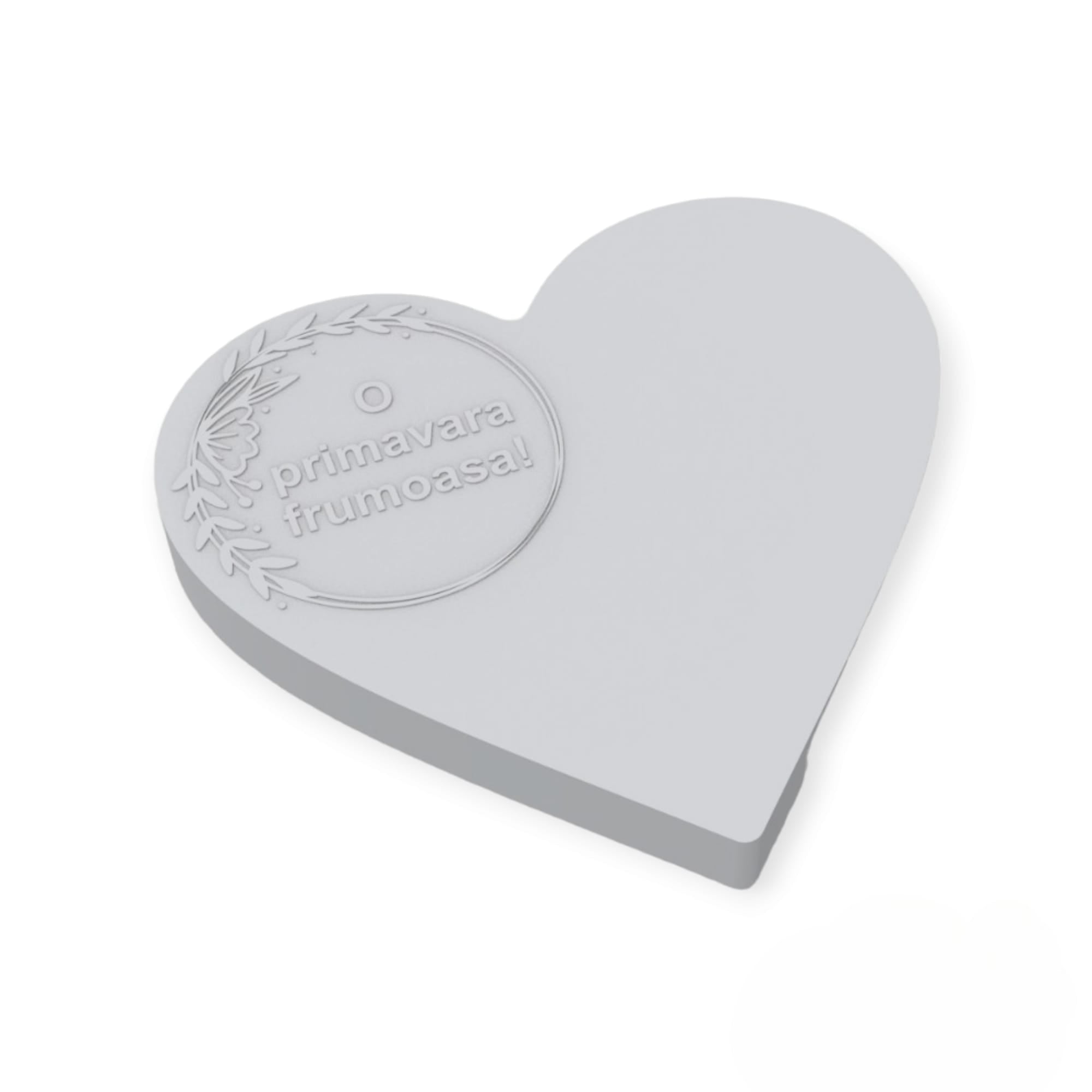 Matrita blank personalizat cu mesaj – Matrite Silicon