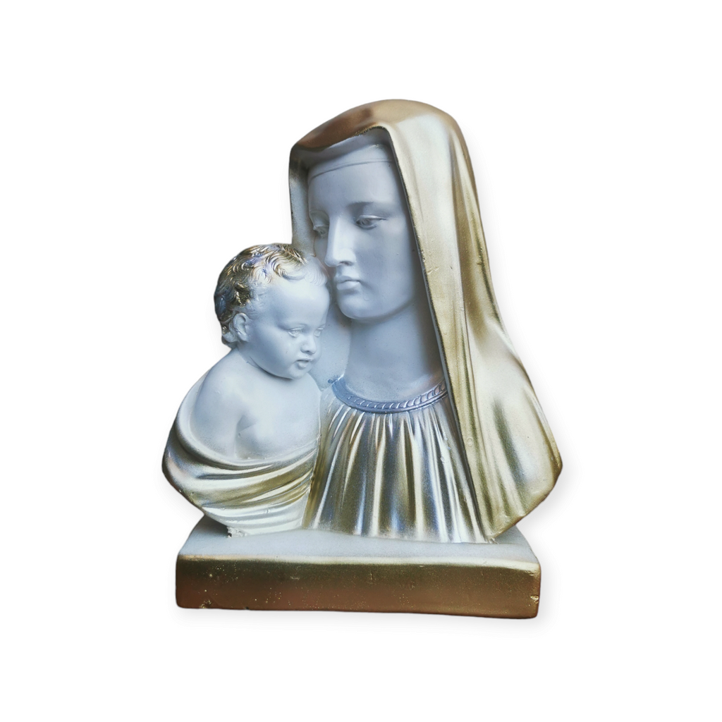 Matrita Statueta Fecioara Maria cu Pruncul Isus – Matrite Silicon